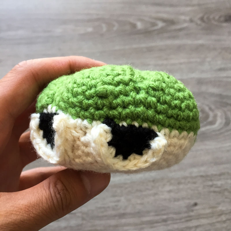 Koopa Shell Amigurumi Pattern - Sir Purl Grey
